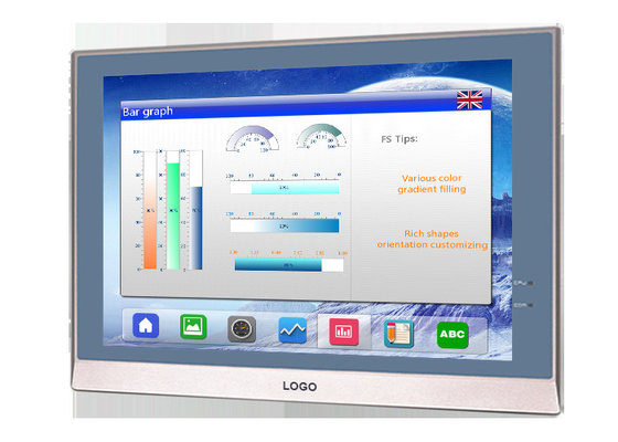 10.4 Inch TFT LCD Monitor Screen , High Brightness Industrial Touch Screen supplier