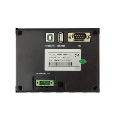 TFT LCD Industrial Touch Panel HMI 480*272 Resolution With ABS Back Cover supplier
