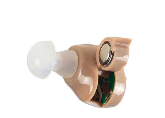 Mini ITC Ear Sound Amplifier Hearing Aid Device Low Battery Drain FDA Approved