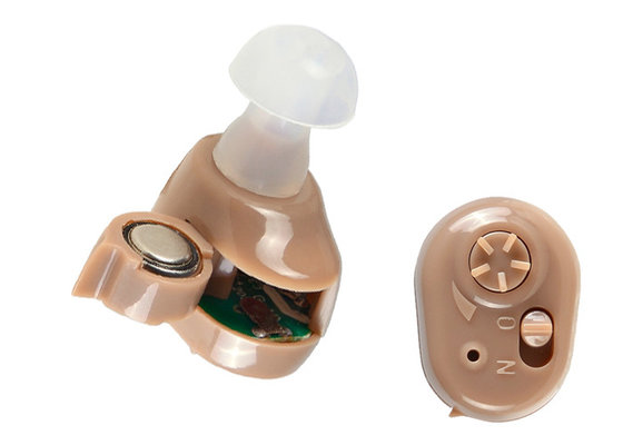 Mini ITC Ear Sound Amplifier Hearing Aid Device Low Battery Drain FDA Approved