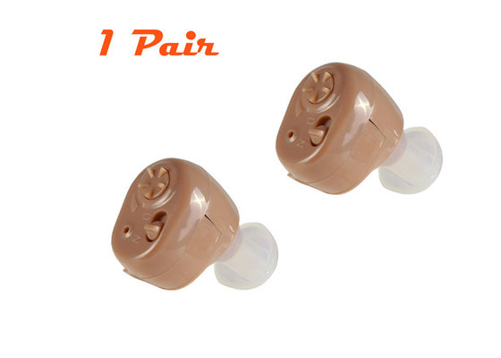 Adult 2 Set ITE Hearing Aids , Very Small Hearing Aids For Profound Hearing Loss