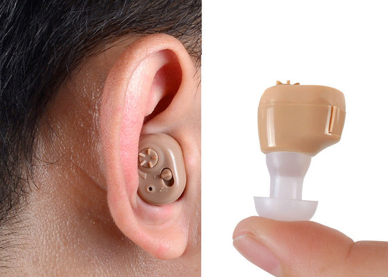 Small Size Over The Counter Hearing Aids Improve Hearing Loss For Right / Left Ear