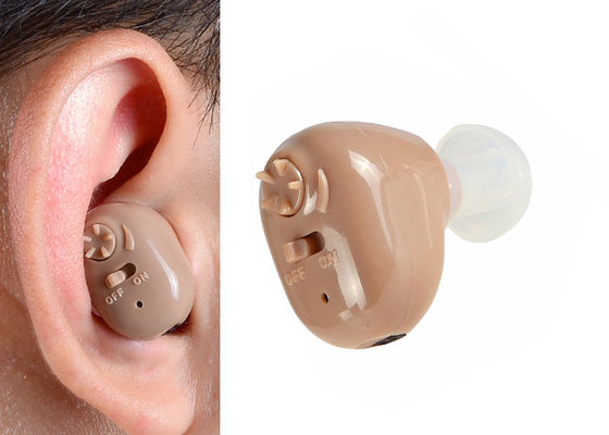 Tiny Size Rechargeable Ear Hearing Amplifier On / Off Power Switcher For Adults