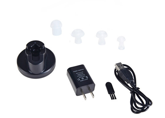 USB Charger Rechargeable Hearing Aids In Ear Canal Earsmate Digital Hearing Amplifier