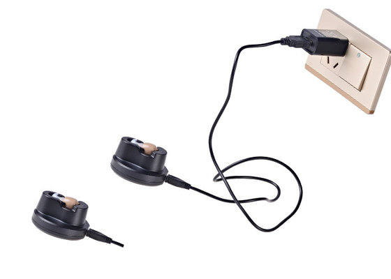 Mini Size Completely In The Canal Hearing Aids Rechargeable 2 Sets 126dB Sound Output
