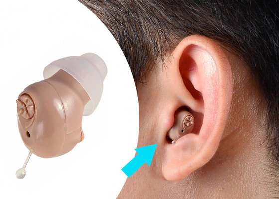 Fit In Right / Left Ear Earsmate Hearing Aid Machine ABS Materials Long Lasting Battery