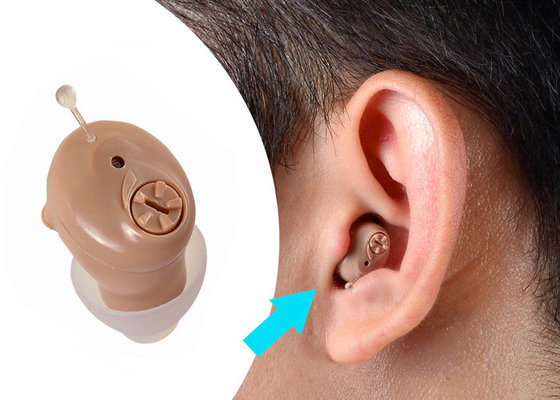 Super Mini Invisible Hearing Aids Fingertip Tiny Size Tone Adjustable For Hearing Loss