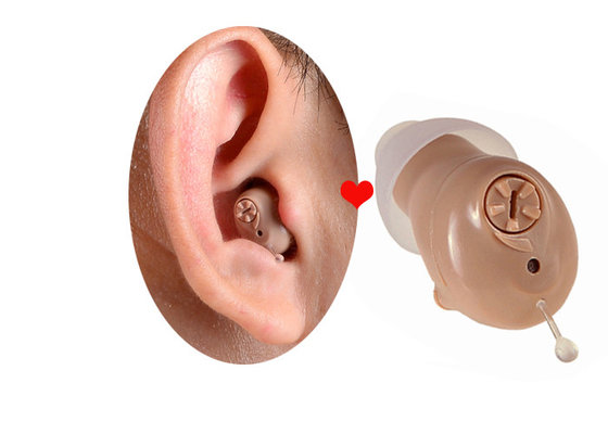 Lightweight OTC Wireless Hearing Aids , Completely In The Canal Hearing Aids 1.2g