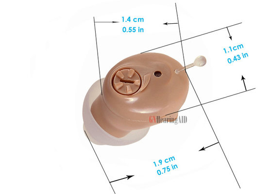 Invisible Digital Hearing Aids , Digital Hearing Amplifier Lightweight 115dB Output