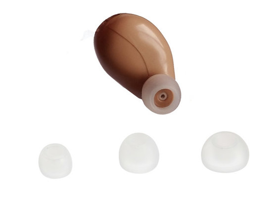 ITE Rechargeable Hearing Aids , Completely In The Ear Hearing Aids ABS Materials