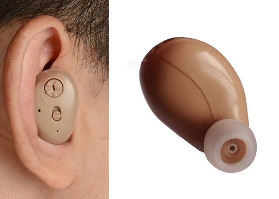 ITE Rechargeable Hearing Aids , Completely In The Ear Hearing Aids ABS Materials