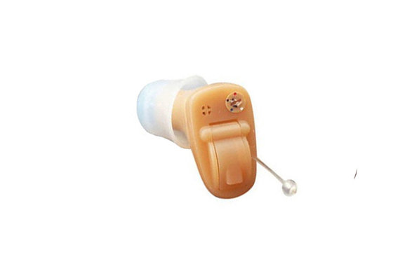 Hidden CIC Ear Hearing Aids 30dB Peak Gain Mild To Moderate Hearing Loss Application