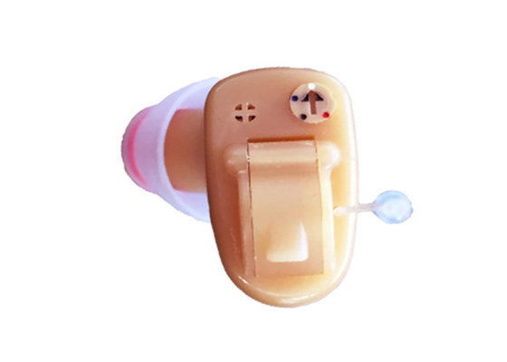 Right / Left Ear Fitting CIC Invisible Hearing Amplifiers ABS / Silicone Materials