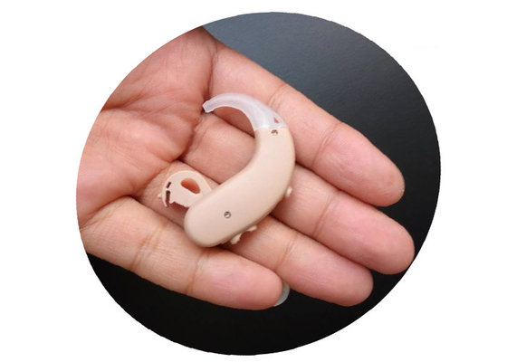BTE Digital Hearing Aids , Digital Ear Machine Hearing Aid Amplifier 2 Channel