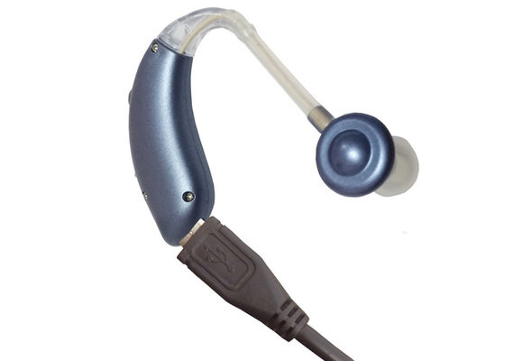 BTE Rechargeable Hearing Aids NH Trimmer Mode With Volume Control Wheel