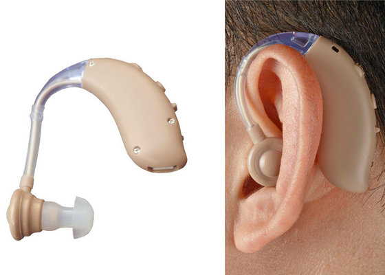 Rechargeable BTE Over The Ear Hearing Aids Different Sizes Fit Either Ear