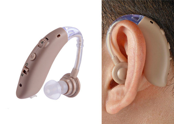 Rechargeable Battery BTE Hearing Aid , Over The Ear Hearing Amplifiers DC 5V Charger