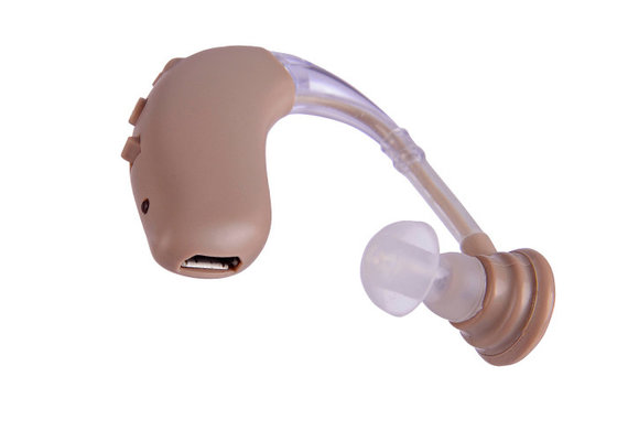 Deaf BTE Hearing Aids , Over The Ear Hearing Aids 500 Times Battery Life Cycles
