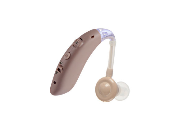 Deaf BTE Hearing Aids , Over The Ear Hearing Aids 500 Times Battery Life Cycles