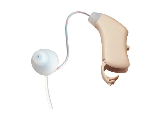 Open Fit BTE Hearing Aids 300hrs Battery Volume Adjustable For Hearing Loss