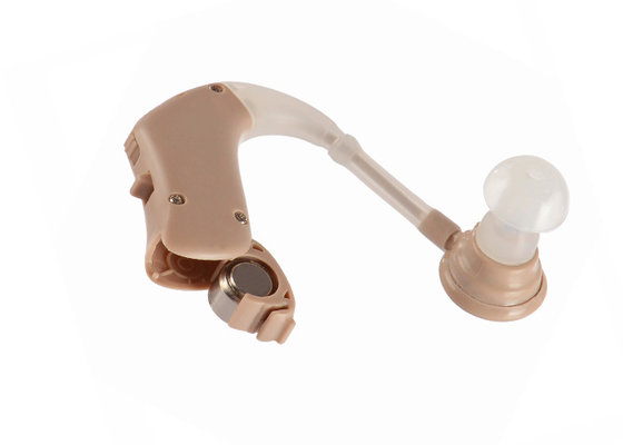Small BTE Wireless Rechargeable Personal Sound Amplifier With 4X Volume Levels