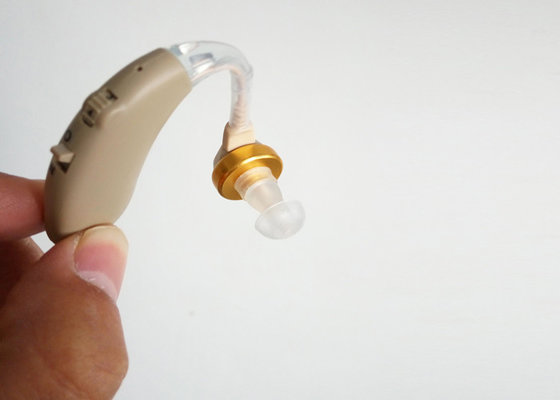 High Power BTE Hearing Aid , Receiver In Canal Hearing Aid Clear Sound 130dB