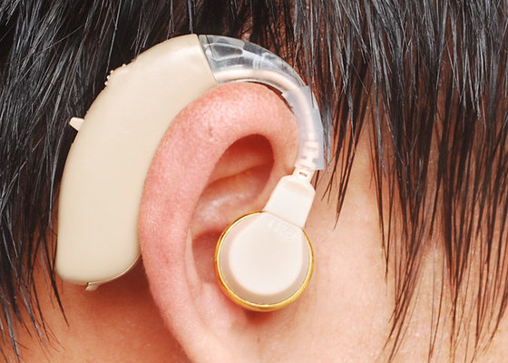 High Power Over The Counter Hearing Devices 600hrs Battery Life Volume Adjustable