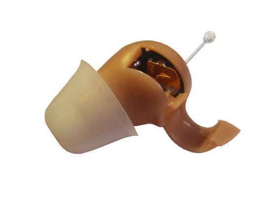 Inside Ear Hearing Aid In Ear Canal Long Battery Life With Voice Control Button