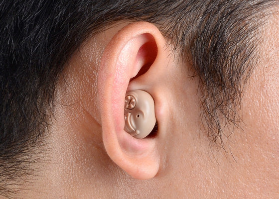 Analog Inner Ear Canal Hearing Aid Volume Adjustable 100hrs Last Working