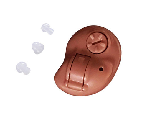 Analog Inner Ear Canal Hearing Aid Volume Adjustable 100hrs Last Working