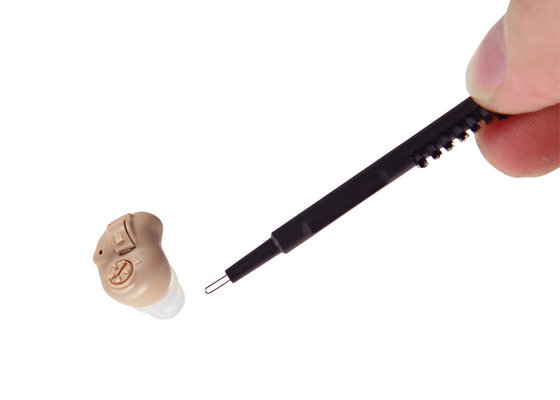 Invisible Completely In The Ear Hearing Aids Sound Volume Adjustable Easy To Use