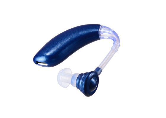 Behind The Ear Mini Rechargeable Digital Hearing Aid 100hrs Lasting Time 