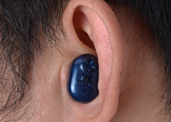 ITC Amplifier In Ear Hearing Aids , Hidden Hearing Aids For Small Ear Canals