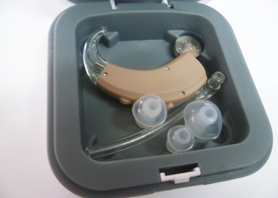 Digital Hearing Aids BTE Wireless With Batteries 600 hours For Severe Hearing Loss