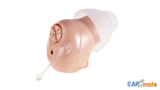 Earsmate In Ear Hearing Aids , Lightweight In The Canal Hearing Aids Fingertip Size