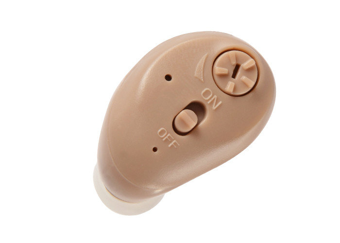 Rechargeable Bluetooth Digital Hearing Aid Machine Amplifier ABS Beige Color