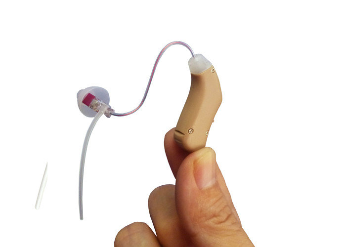 Open Fit BTE Hearing Aids 300hrs Battery Volume Adjustable For Hearing Loss