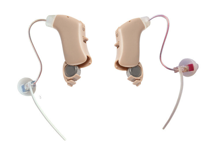 Open Fit OTC Hearing Aids Volume Adjustable 300hrs Battery Working For Hearing Loss