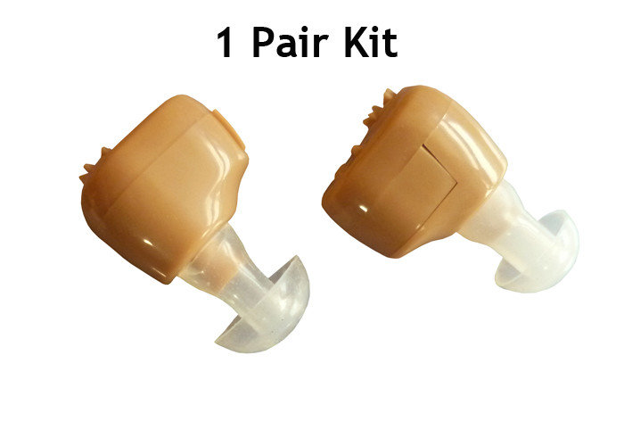 Tiny ITE Hearing Aids Fit In Right / Left Ear A13 Or AG5 Cell Battery For Elderly