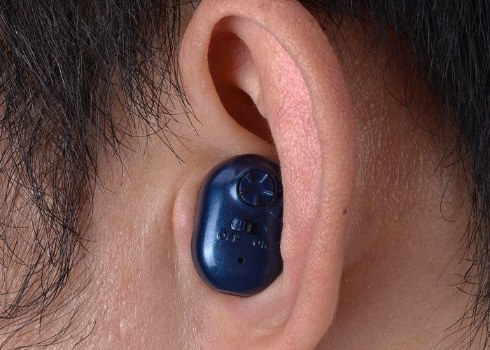 ITC Amplifier In Ear Hearing Aids , Hidden Hearing Aids For Small Ear Canals