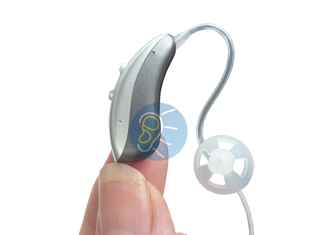 Wireless Bluetooth digital hearing aids for hearing loss and control by mobile phone