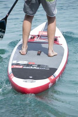 PVC Rainforced DWF Soft Surfboard 8 Foot 15PSI Pressure 10LB Net Weight Long Lifespan