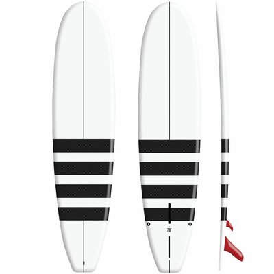 SL3061 탄소 섬유 파도타기 널 7' 8" X 22" X 3" 경량 높은 안정성