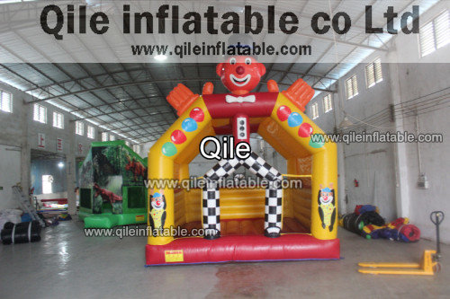 China qile  inflatable Clown bouncy ,bouncer ,jumping. jumper,adult party rentals supplier