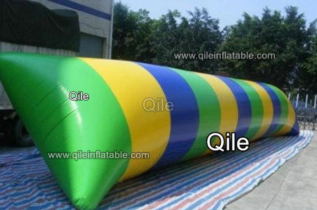 China Big Colorful Inflatable Water Launch , Water Blob For Water Tower supplier