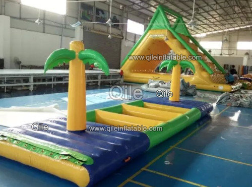China Custom Size Inflatable Water Sports for Pool Durable PVC Tarpaulin supplier