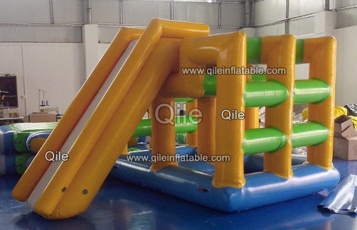 China Adults Inflatable Backyard Water Park , Jungle Joe With Slide supplier