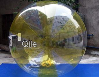 China TPU Inflatable Water Walking Ball , Water Zorb Ball For Swimming Pool supplier