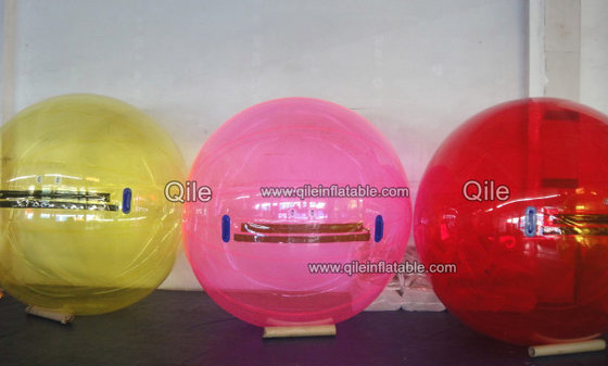 China Inflatable Water Ball Water Walking Ball Colour Strips Water Ball supplier