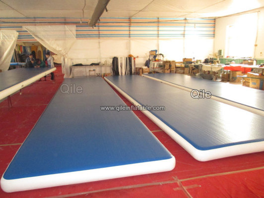 China Good Airtightness Inflatable Air Tumble Track / Inflatable Gym Mats supplier